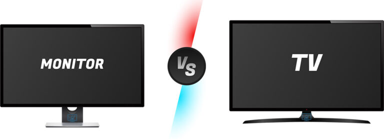 TV vs Monitor - Which One Should I Pick? [Easy Guide]