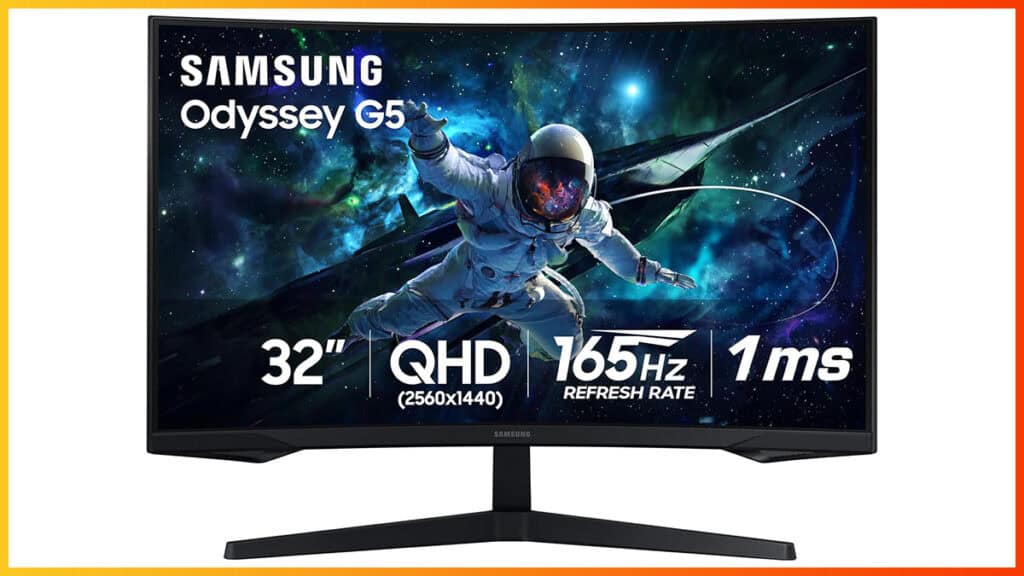 Samsung C32G55T/Odyssey G5 Review: 1440p 144Hz Curved Monitor